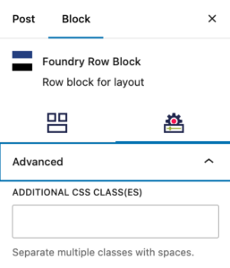 Row Block | Refoundry